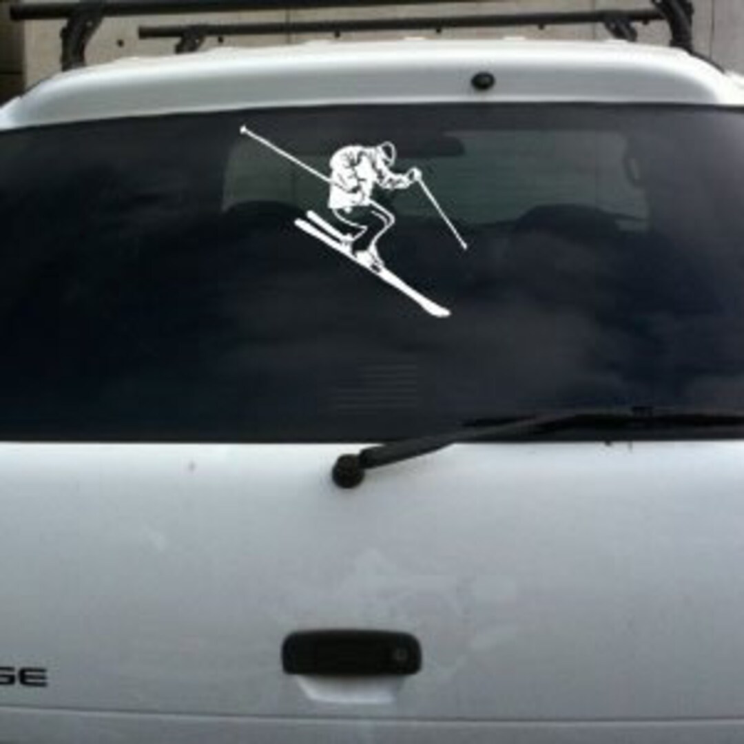 Extreme Skiing Vinyl Decal Sticker Lg © Laced up Decals Sku:extreme ...