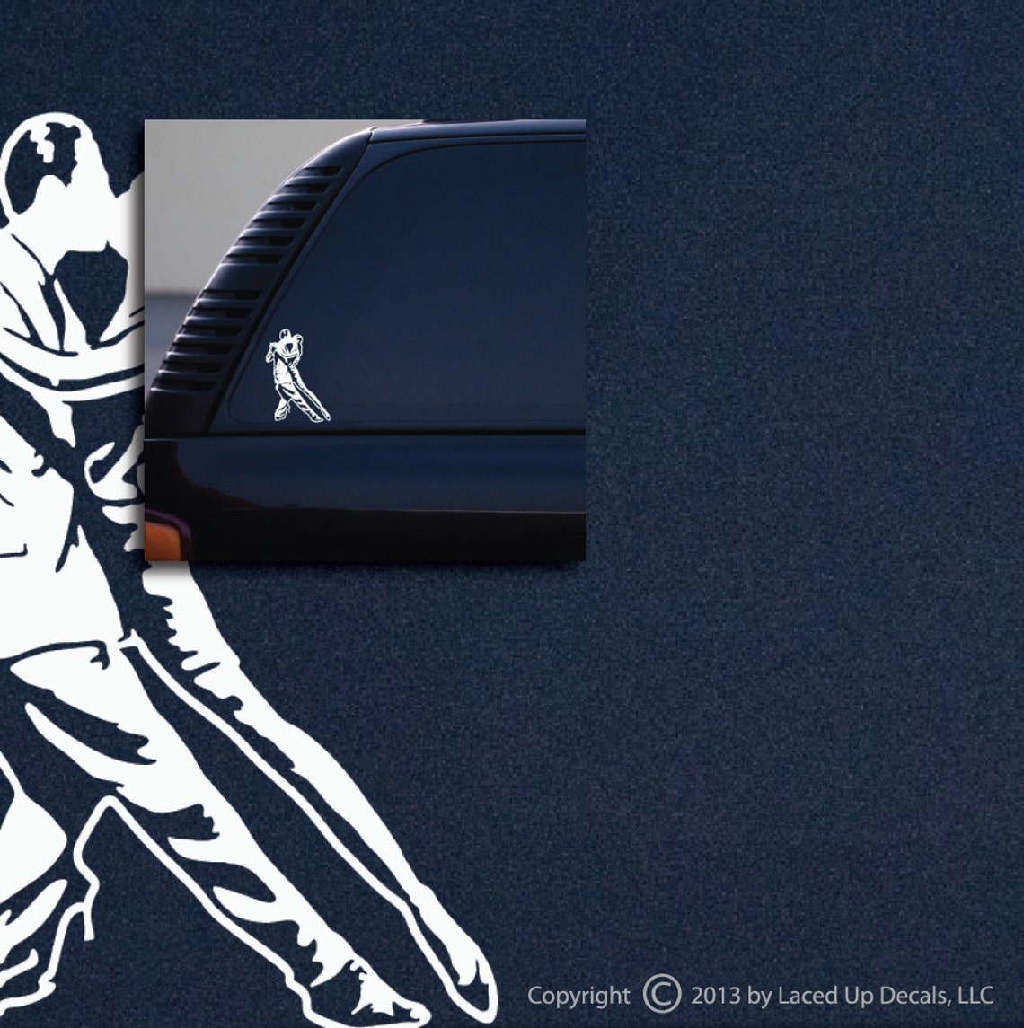 Tango Dancers Vinyl Decal Sm © 2013 Laced up Decals Sku:tango Dancers ...