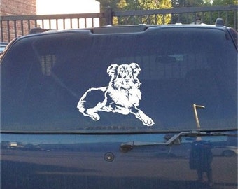 English Shepherd Decal - Etsy