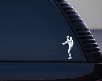 Baseball Catcher Vinyl Decal Sm © 2013 Laced up Decals | Etsy