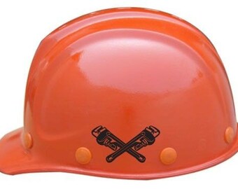 Crossed Pipe Wrench Vinyl Decal Big © Laced up Decals Sku:crossed Pipe ...