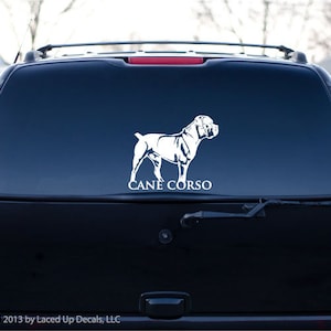 Cane Corso Decal © 2013 Laced up Decals Sku:cane Corso 33 Big - Etsy
