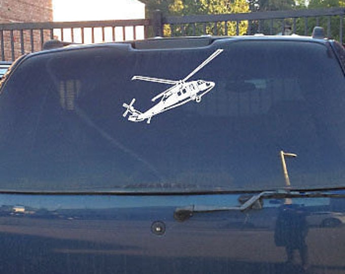 UH-60 Black Hawk Vinyl Decal Big © 2013 Laced up Decals SKU:UH-60 Black ...