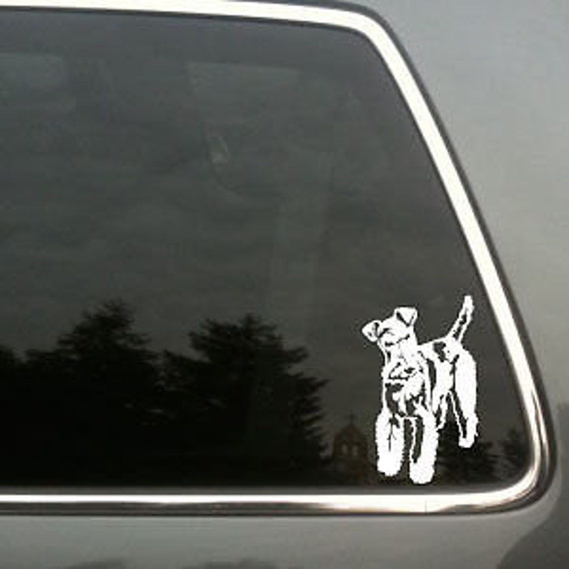 Wire Fox Terrier © 2013 Laced up Decals Sku:wire Fox Terrier - Etsy