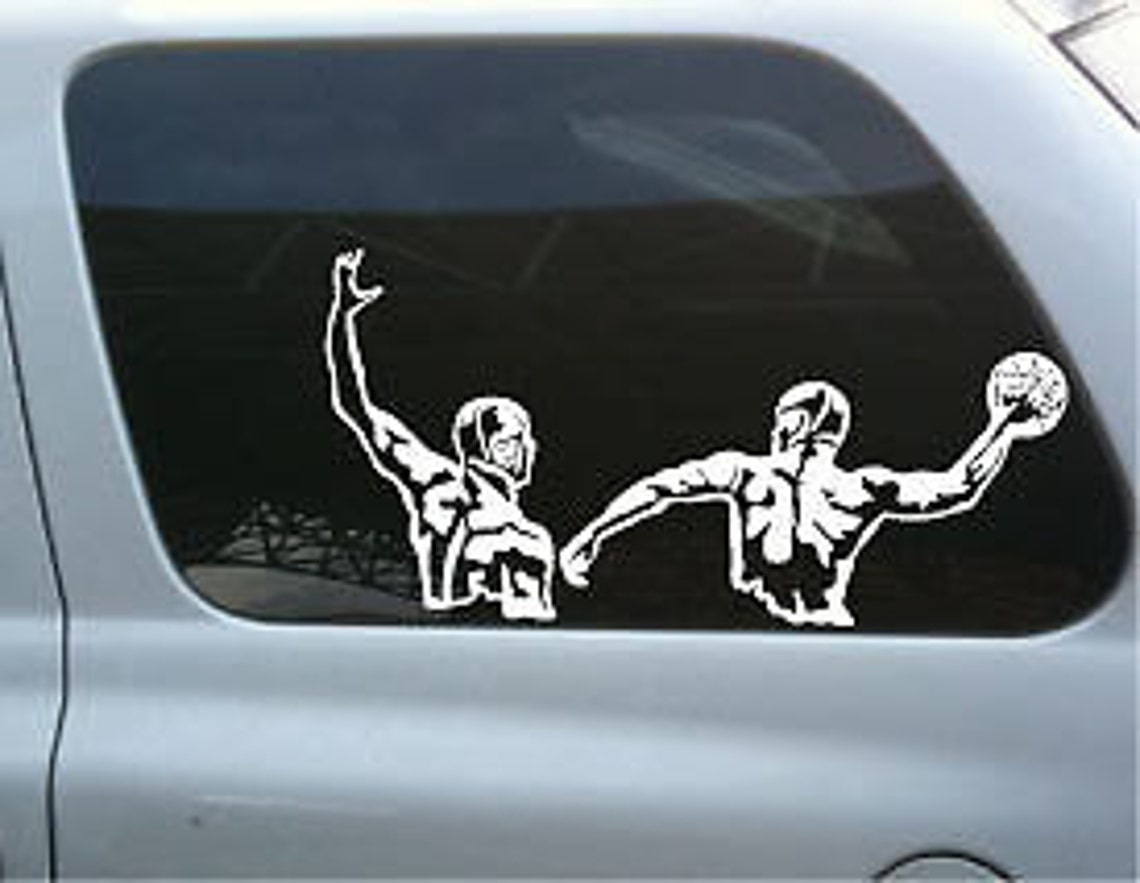 Water Polo Players Vinyl Decal Lg © 2013 Laced up Decals Sku:water Polo ...