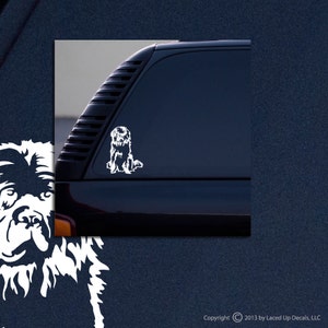Newfoundland Dog Vinyl Decal Small © 2013 Laced up Decals Sku ...