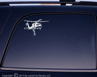 SH-60B front Rescue Swimmer SH60B Seahawk Decal, SH60B Decal, SH60B ...