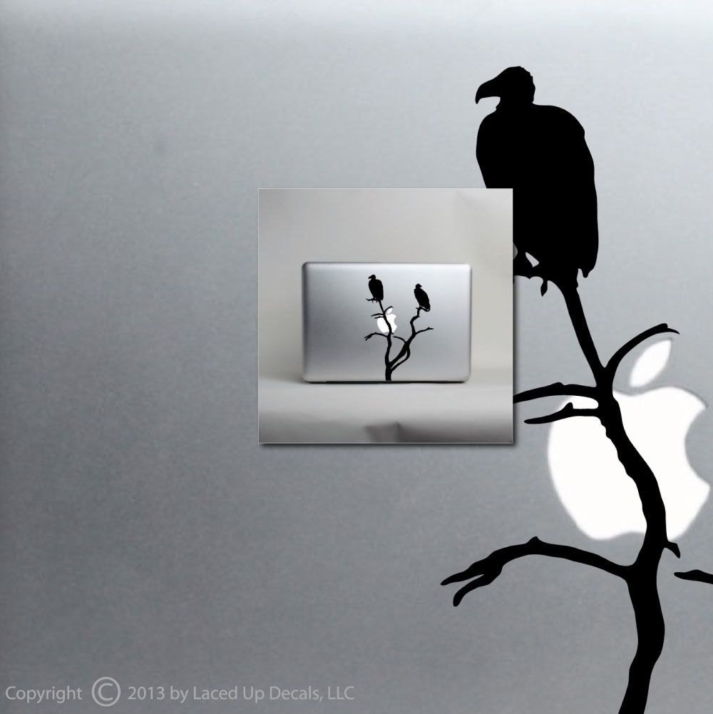 Vulture Macbook Pro Skin Vinyl Decal Sticker © 2013 Laced up - Etsy