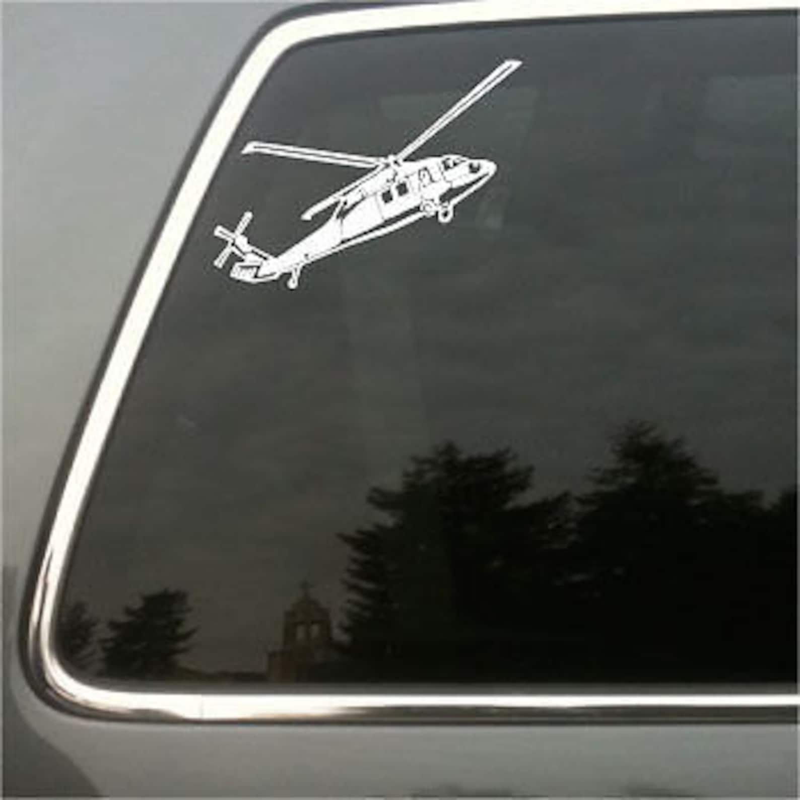 UH-60 Black Hawk Vinyl Decal © 2013 Laced up Decals SKU:UH-60 - Etsy