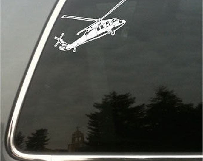 UH-60 Black Hawk Vinyl Decal © 2013 Laced up Decals SKU:UH-60 Black ...