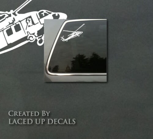 UH-60 Black Hawk Vinyl Decal © 2013 Laced up Decals SKU:UH-60 - Etsy