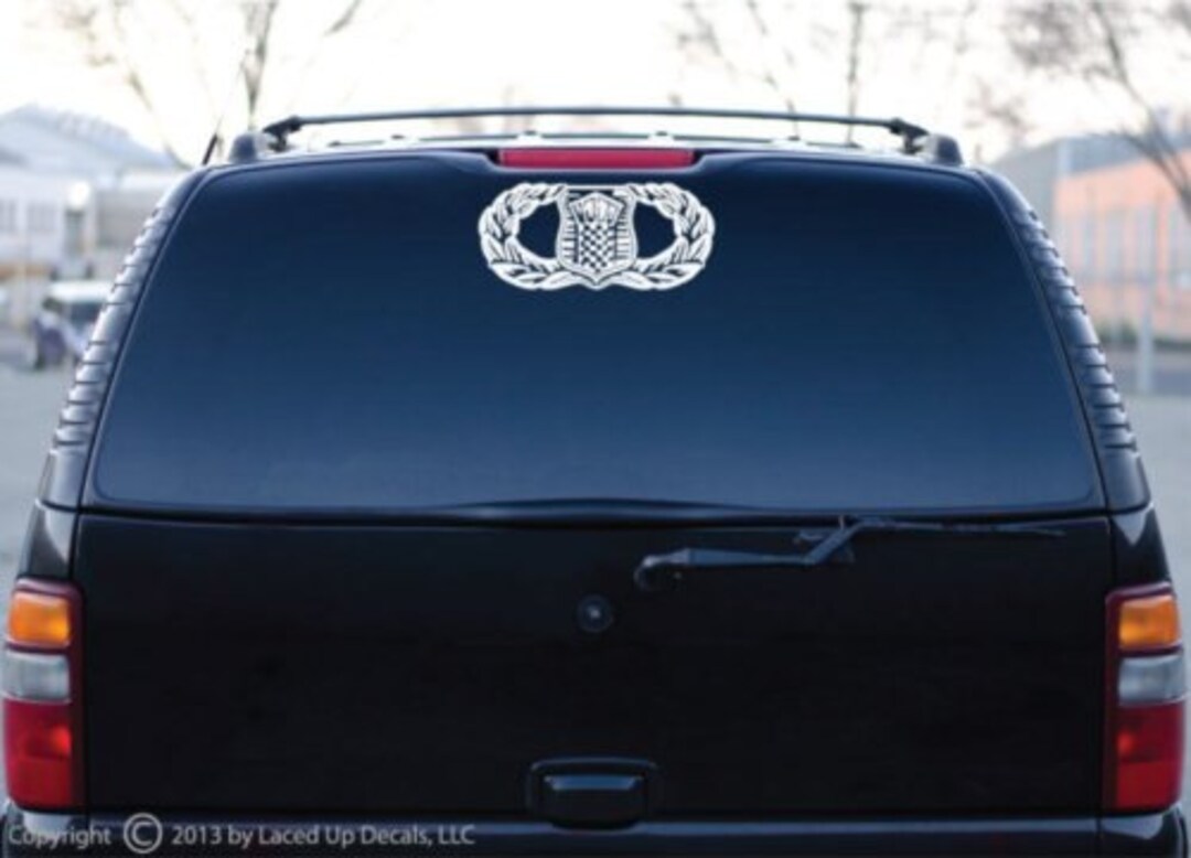 Air Traffic Control Badge Basic Vinyl Decal Large © 2013 Laced up ...