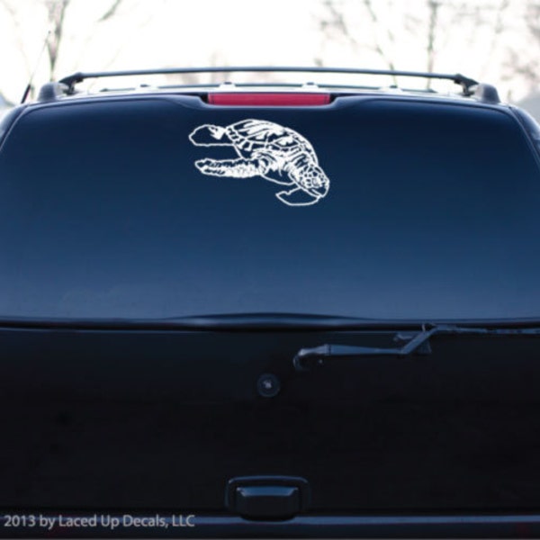 Polynesian Vinyl Turtle - Etsy