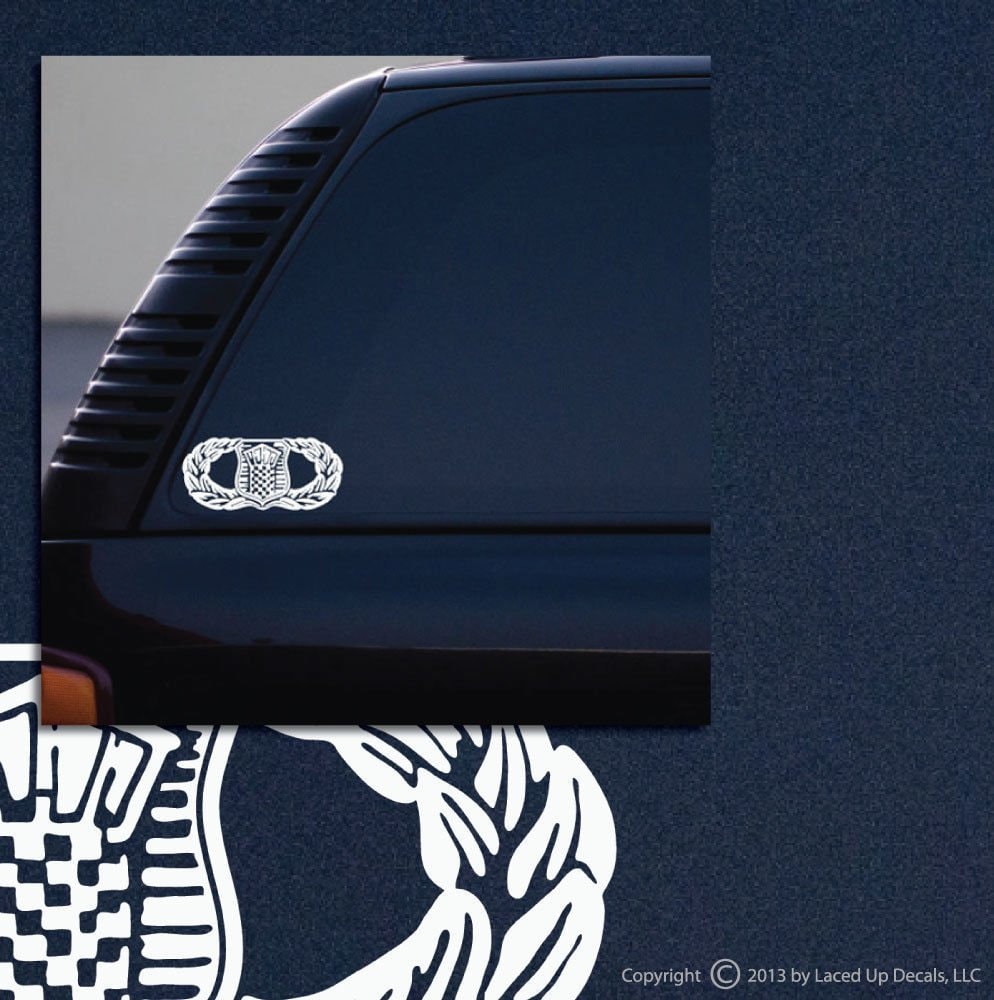 Air Traffic Control Badge Basic Vinyl Decal Small © 2013 Laced - Etsy