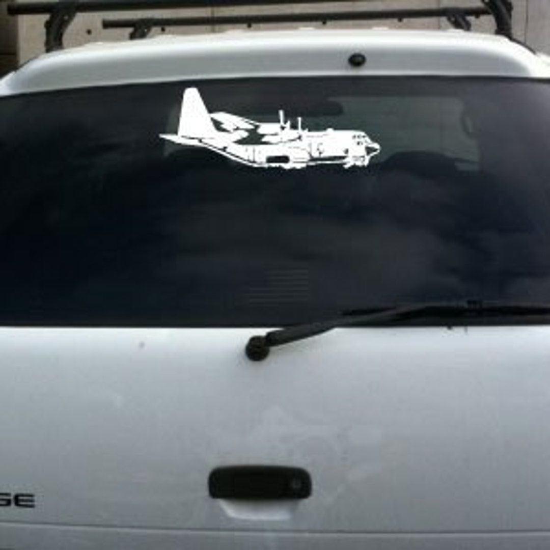 Lockheed C-130 Hercules Vinyl Decal Large © 2013 Laced up Decals Sku ...