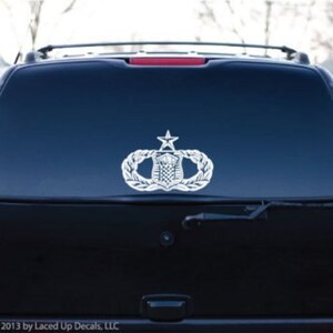 Air Traffic Control Badge Senior Vinyl Decal Large © 2013 Laced up ...