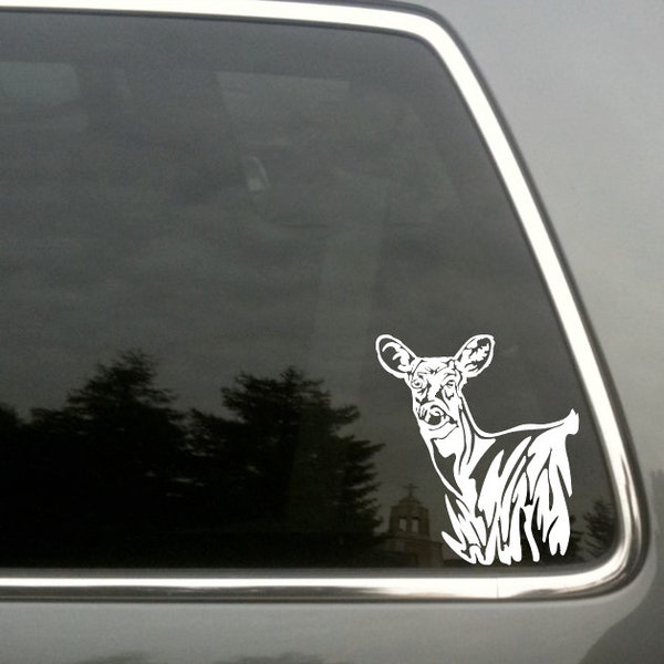 Large Deer Hunting Vinyl Decal - Etsy