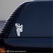 Ironworker Climbing Ibeam Vinyl Decal © Laced up Decals Sku:ironworker ...