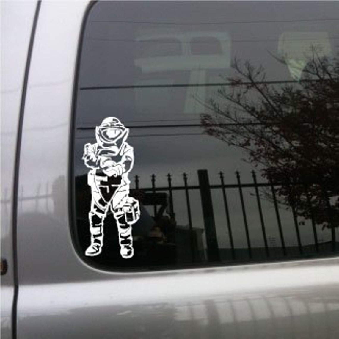 Bomb Suit Vinyl Decal © 2013 Laced up Decals Sku:bomb Suit - Etsy