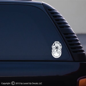 Vintage Commercial Diving Helmet Vinyl Decal © Laced up Decals Sku ...