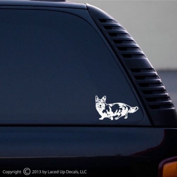 Corgi Decal - Etsy