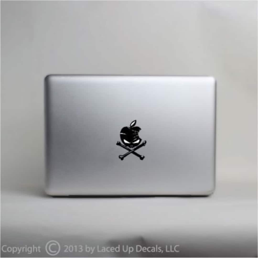 Apple Skull MacBook Pro Vinyl Decal Sticker © 2013 Laced up Decals Sku ...