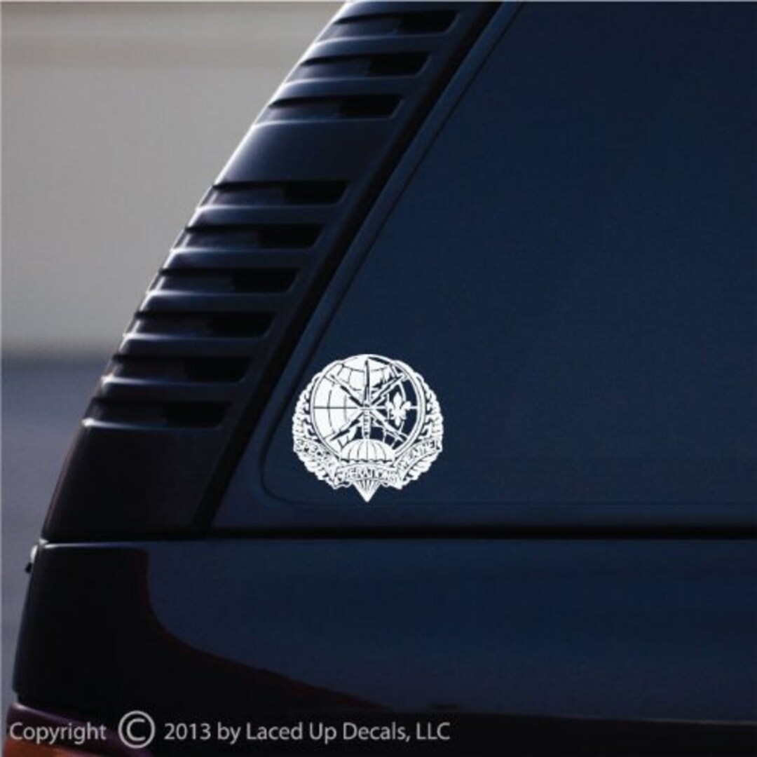 U.S. Air Force Special Operations Weather Team Insignia Vinyl Decal Sm ...