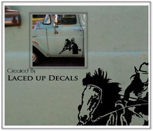 Barrel Racing Vinyl Decal © Laced up Decals Sku:barrel Racing | Etsy