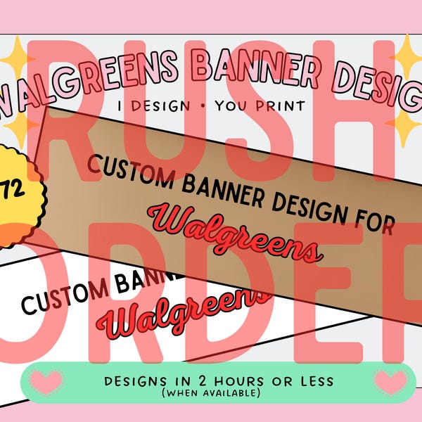24x72 Banner - Etsy
