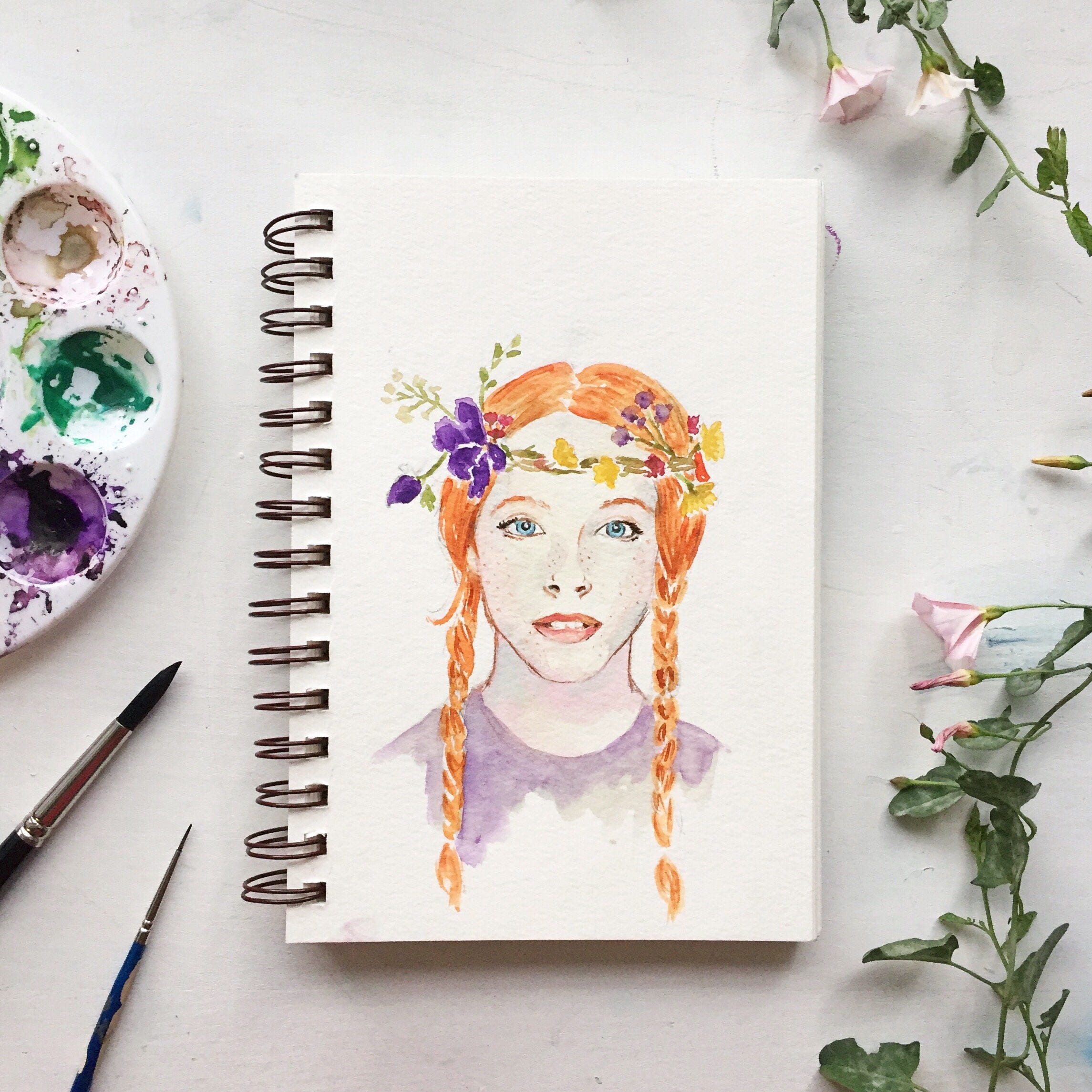 Anne Art - Anne With an E- Children's Room Printable - Anne of Green ...