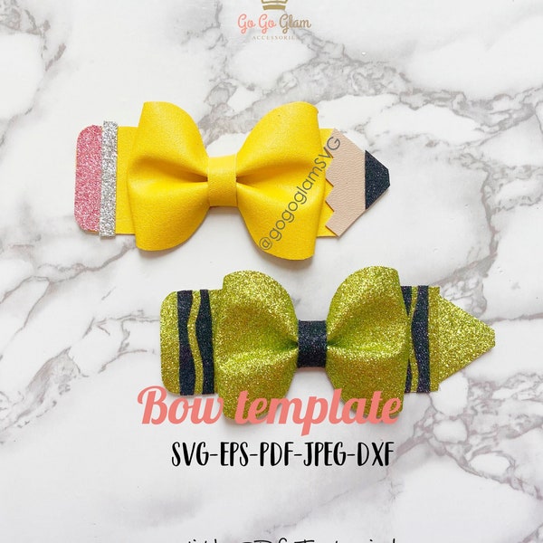 Leather Bow Svg - Etsy