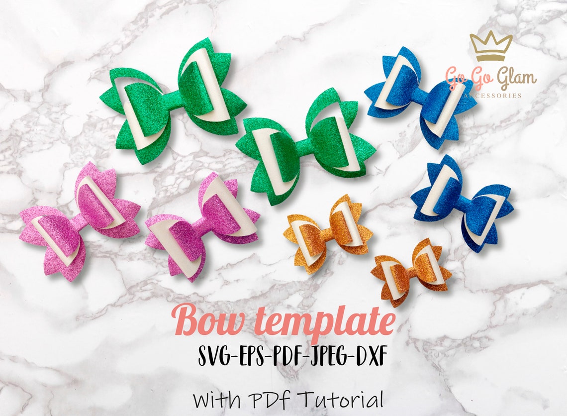 Bundle Bow SVG Bundle Pattern Bow Set of Svg Bows Svg Bows | Etsy