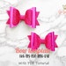 Girl Bow Template Svg Template Cricut Bow Template Pdf Bow - Etsy