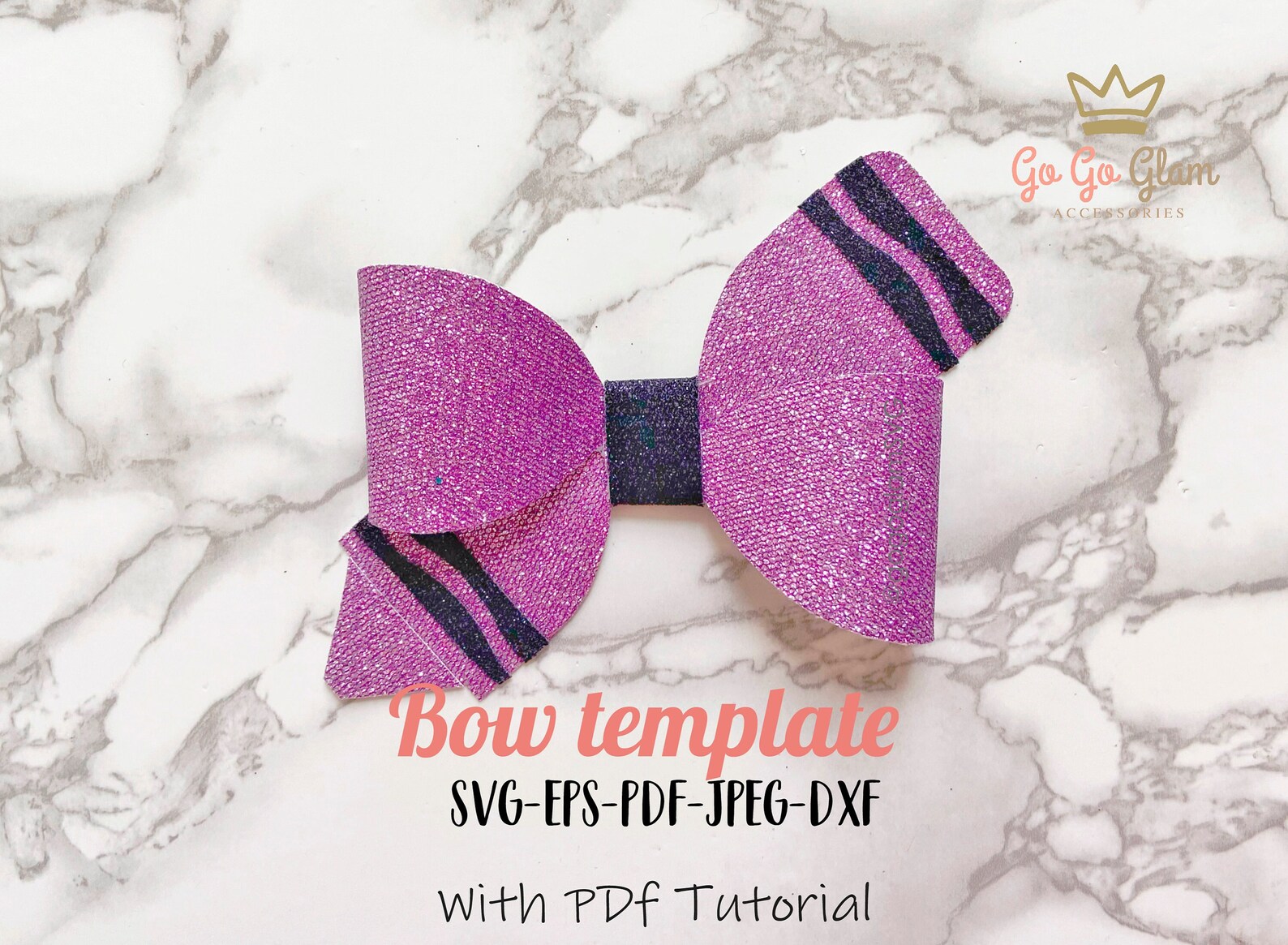 Crayon Bow Svg Crayon Bow Template Back to School Svg Bow - Etsy