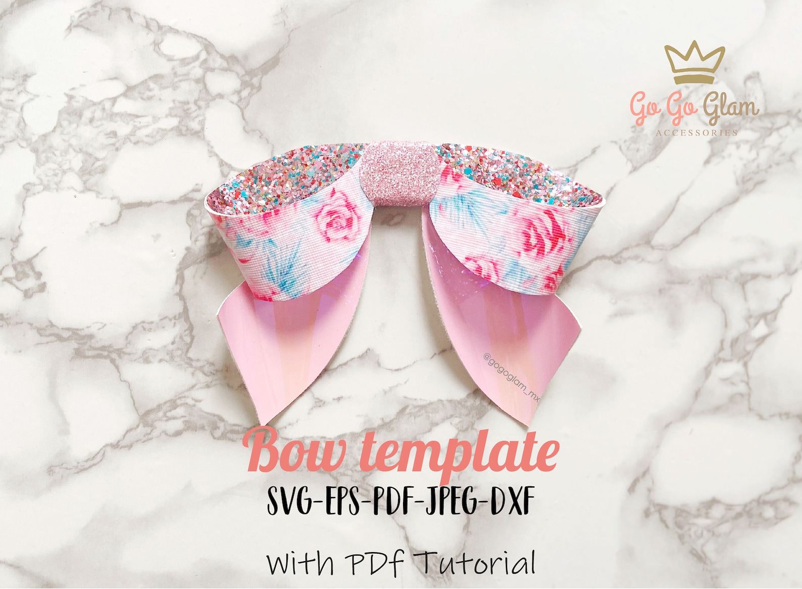 Large Bow Svg SVG Large Bow Template Pdf Large Bow Cutting - Etsy