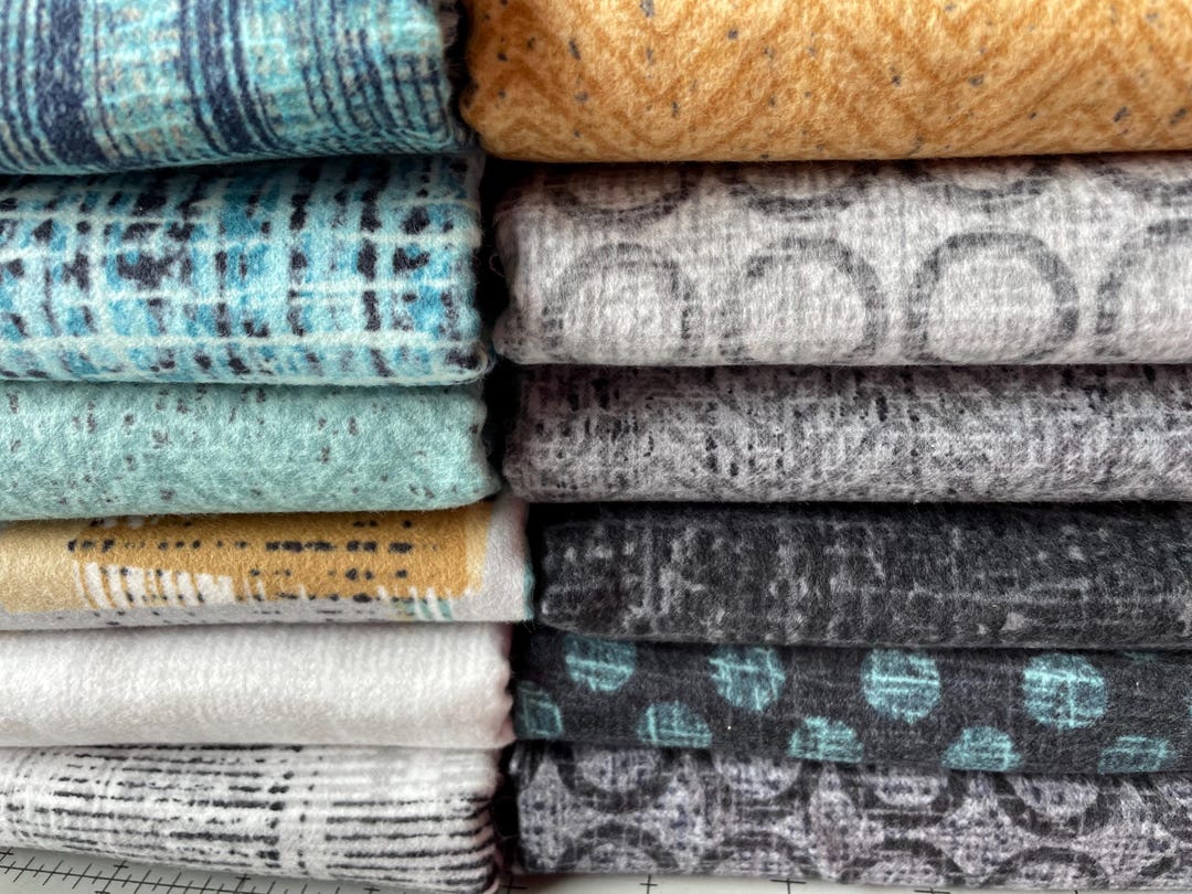 Urban Oasis 12 Piece Flannel 1/2 Yard Bundle for Northcott Fabrics - Etsy
