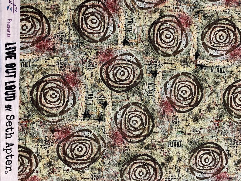 Live Out Loud Quilting Fabric Bundles by Seth Apter for Free Spirit ...