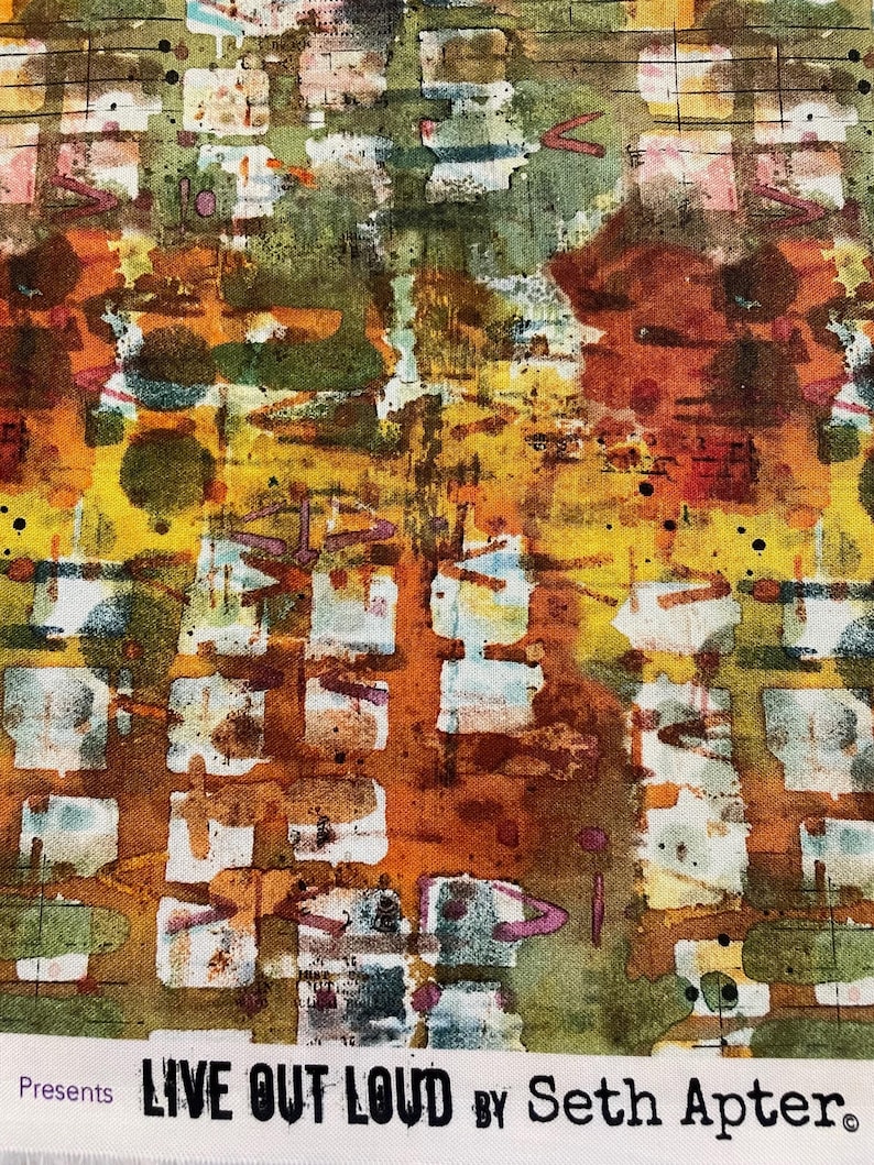 Live Out Loud Quilting Fabric Bundles by Seth Apter for Free Spirit ...