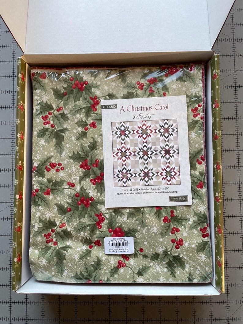 A Christmas Carol Quilt Kit by 3 Sisters for Moda Fabrics - Etsy
