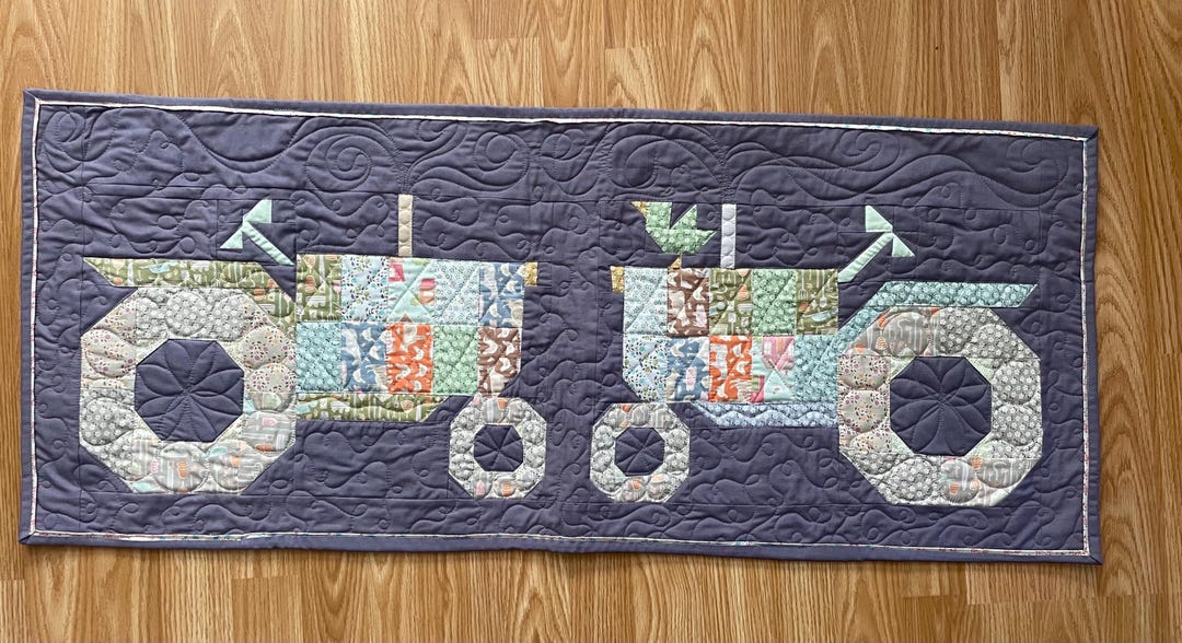 She Drives Tractors Quilted Wall Hanging - Etsy