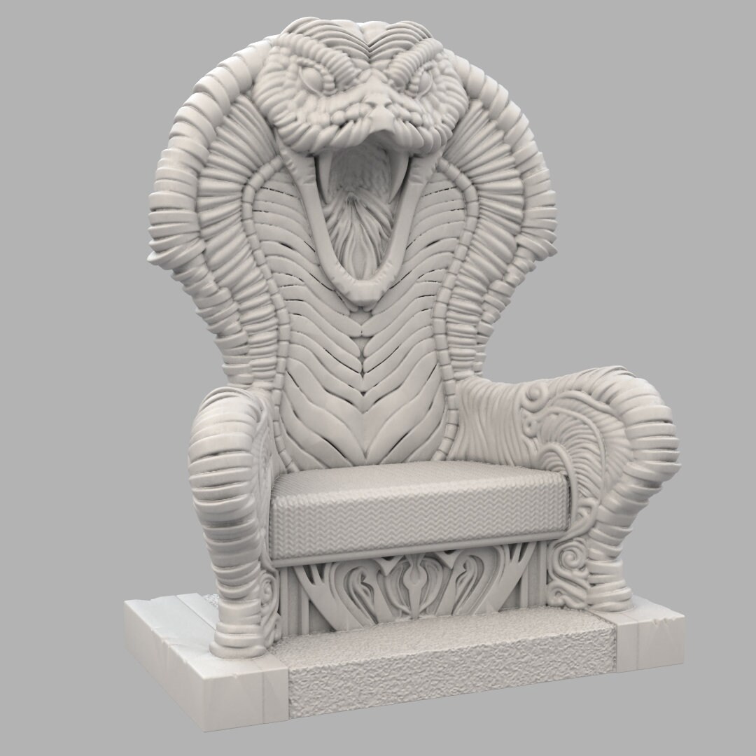 1/12 and 1/18 Serpent Supreme Classified Throne Print Ready STL - Etsy UK