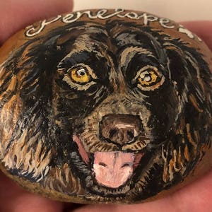Custom Orders for Mini Pet Portraits on Rocks, Commissions for Tiny ...