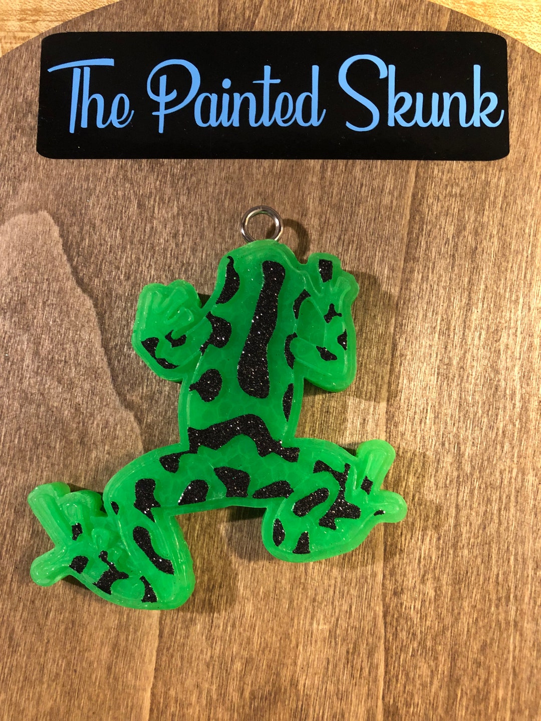 Neon Poison Dart Frog Freshie - Etsy