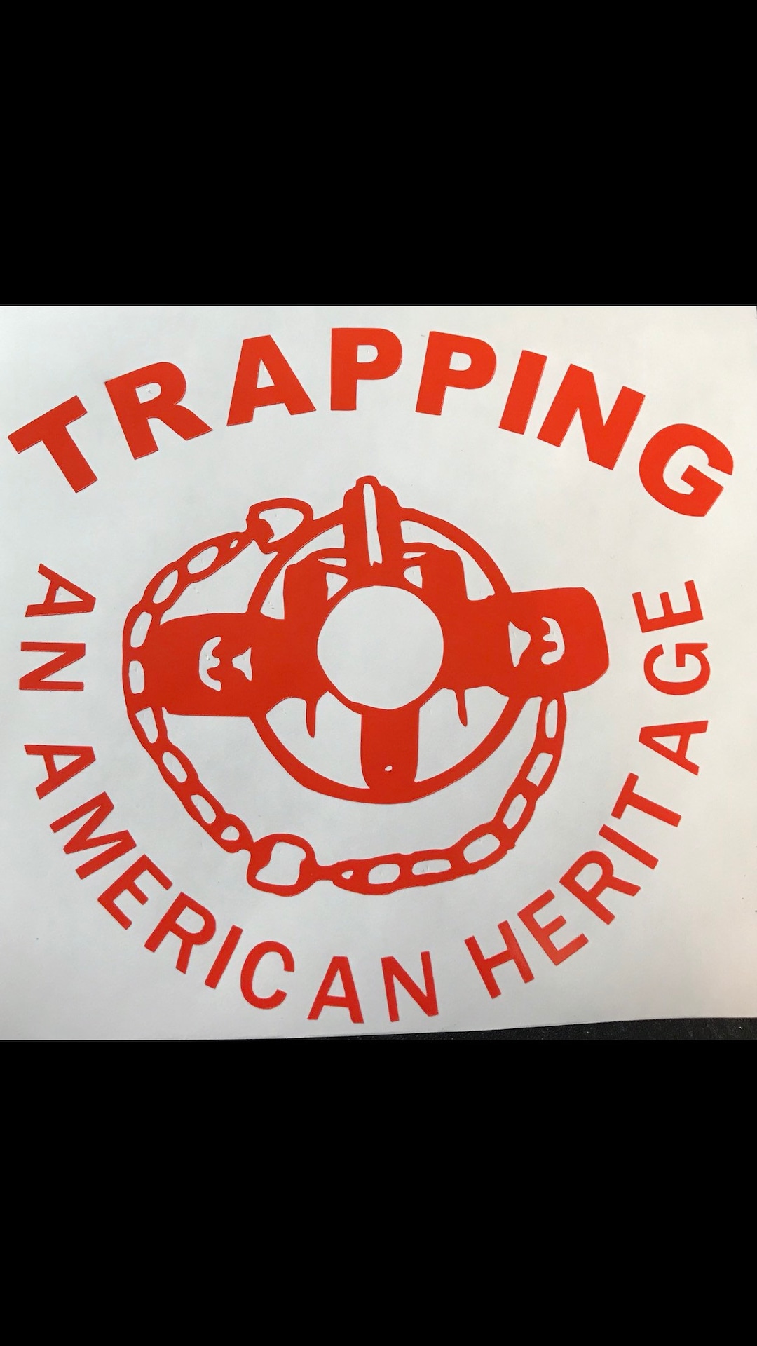 Trapping Decal-an American Heritage - Etsy