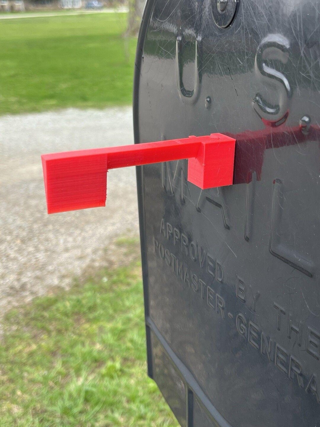 Front Mailbox Flag for Brick Surrounded Mailboxes Magnetic Wall Mounted ...