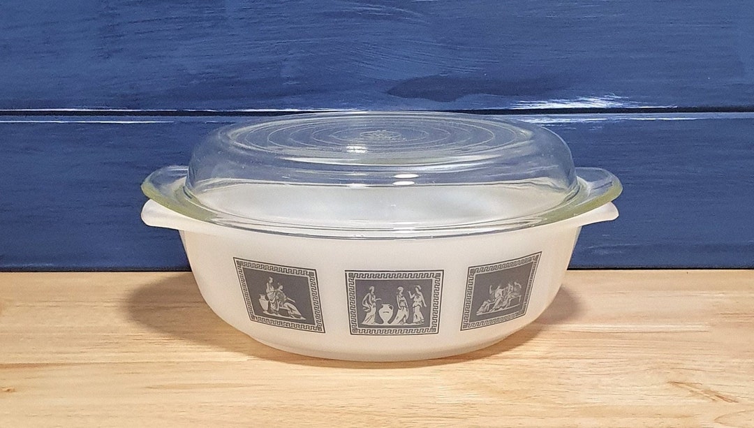 Round Pyrex Casserole Dish venice - Etsy