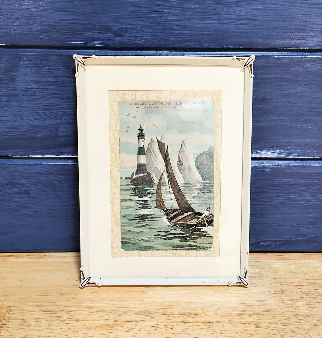 Mid Century Metal Atomic Photo Frame With Post Card - Etsy