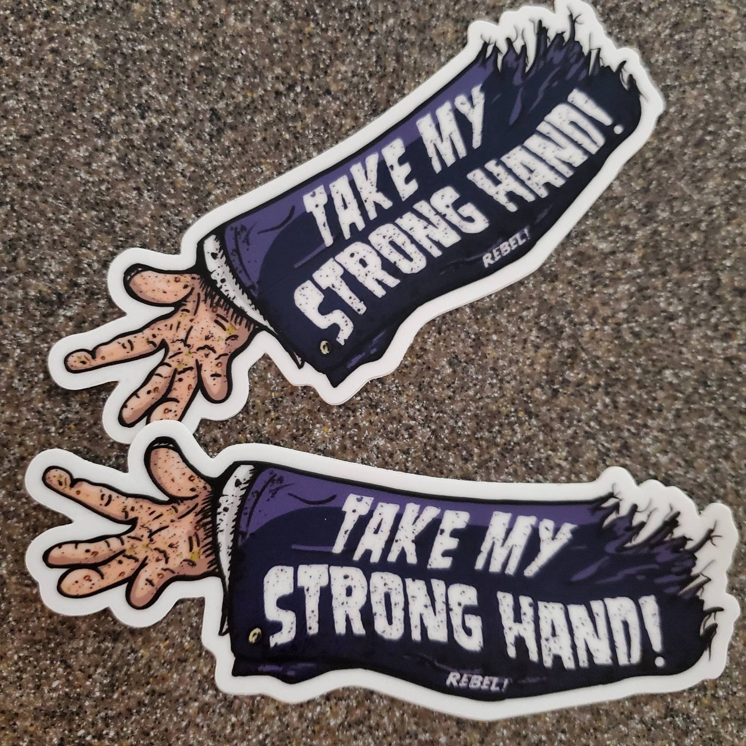 Take My Strong Hand Scary Movie 2 Die Cut Sticker | Etsy