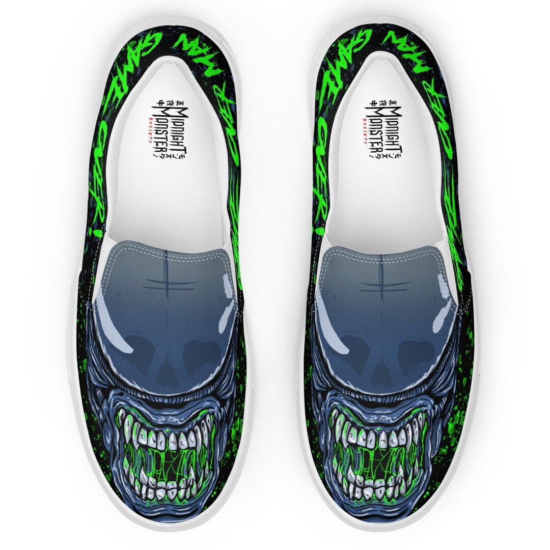 Xenomorph Game Over Aliens Slip-on Shoes - Etsy