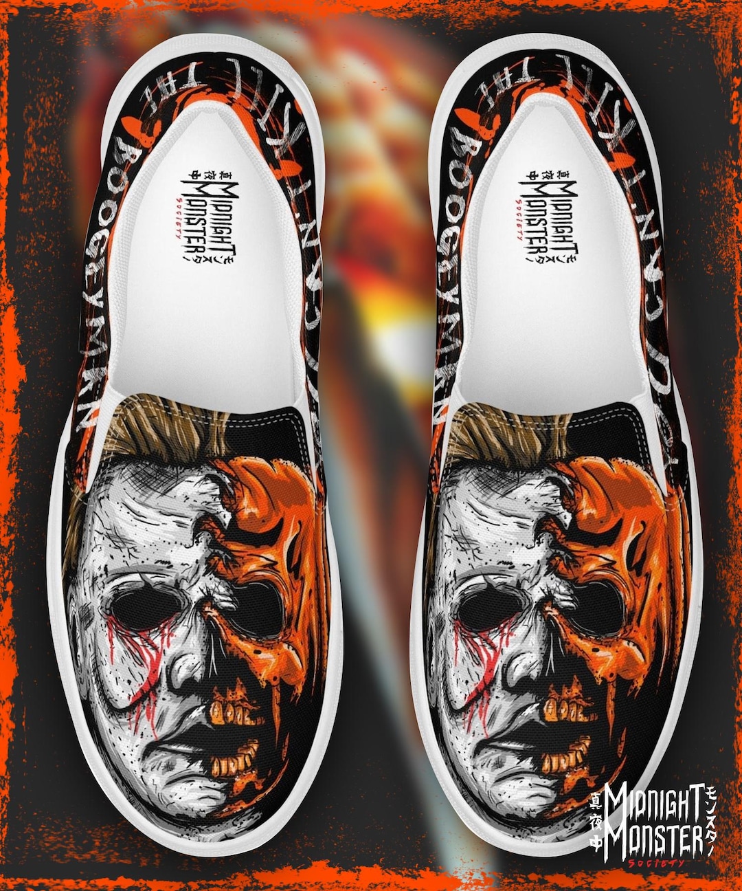 The Boogeyman Slip-on Shoes - Etsy